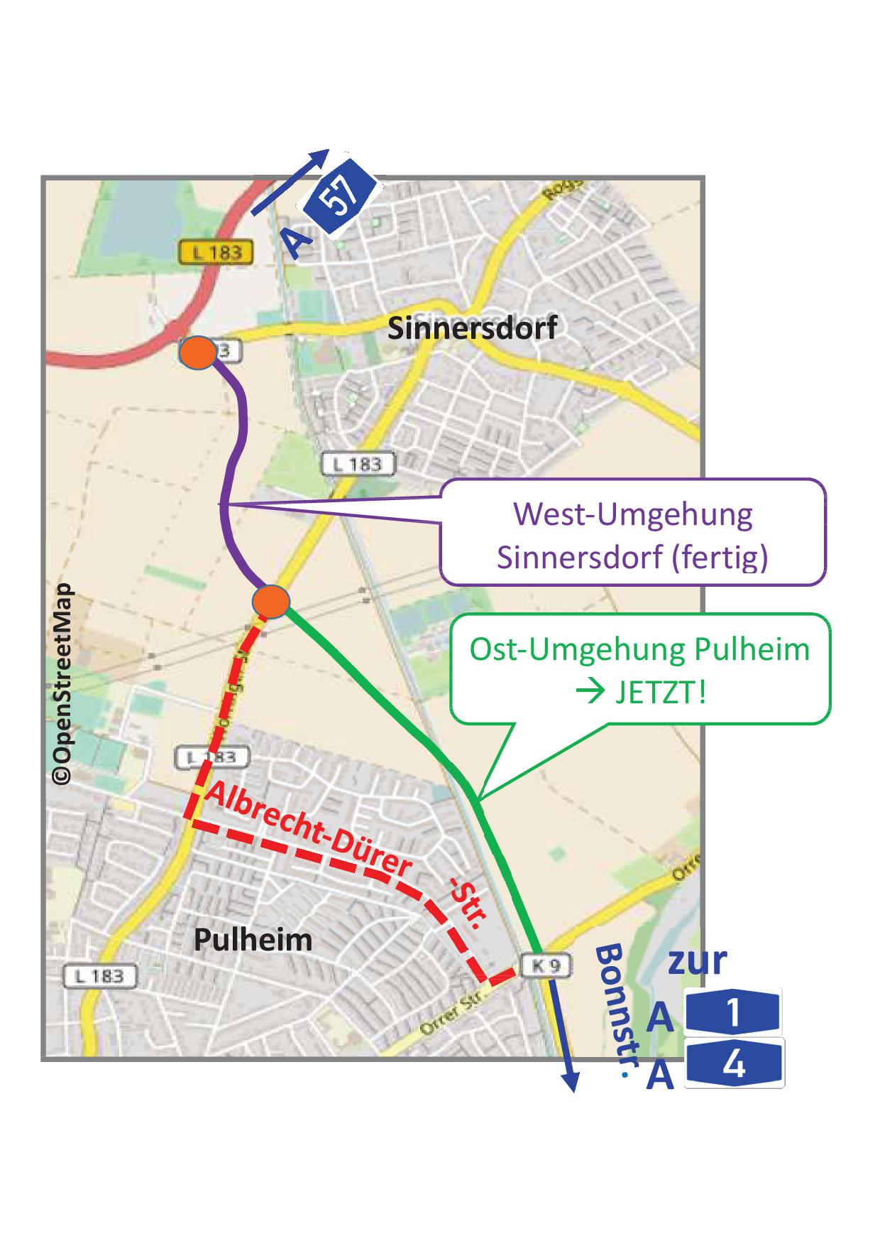 Warum die Ostumgehung? – Ostumgehung Pulheim – JETZT